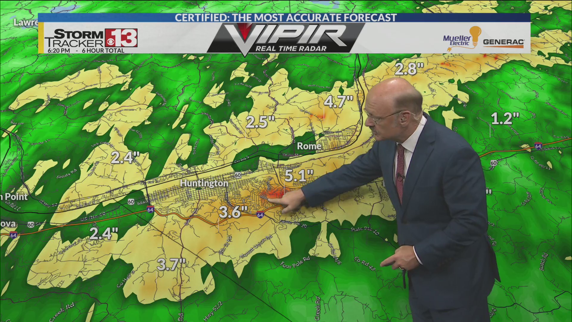 Improving weather and flooding ending – WOWK 13 News