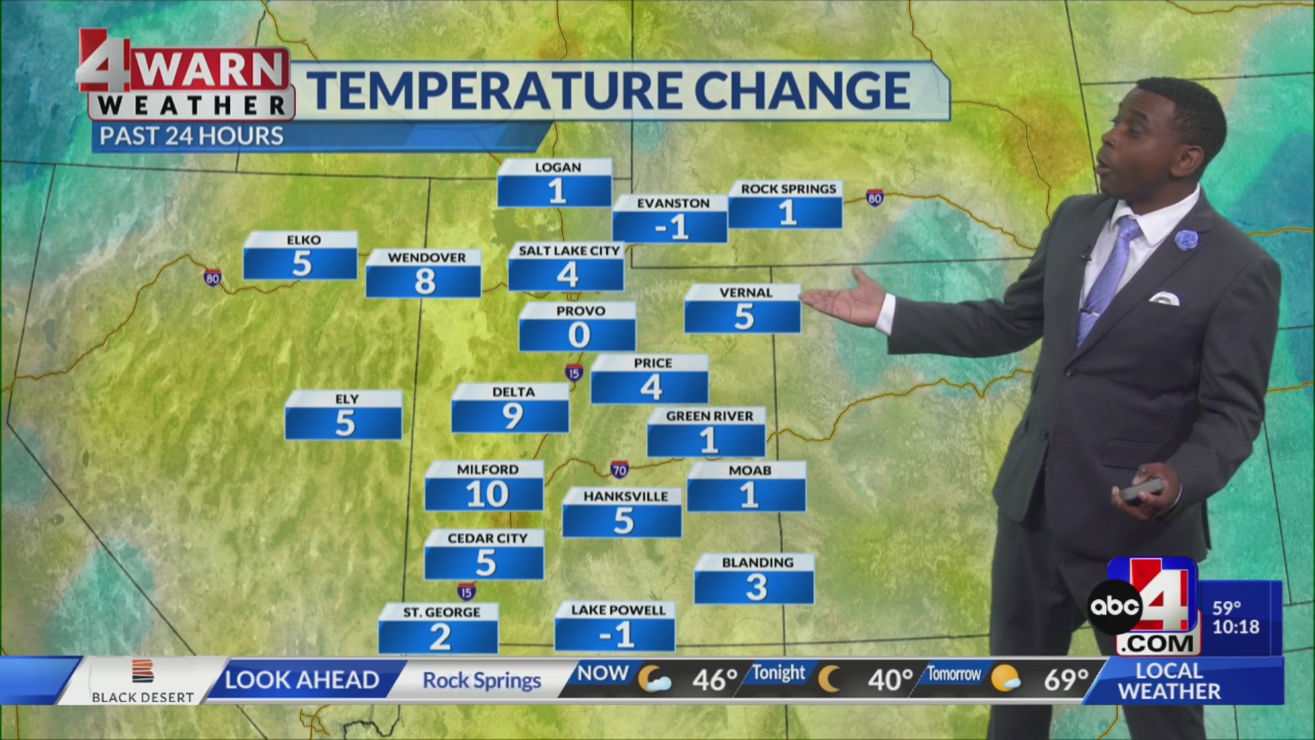 Gradual warm-up of temperatures through midweek – ABC4 Utah