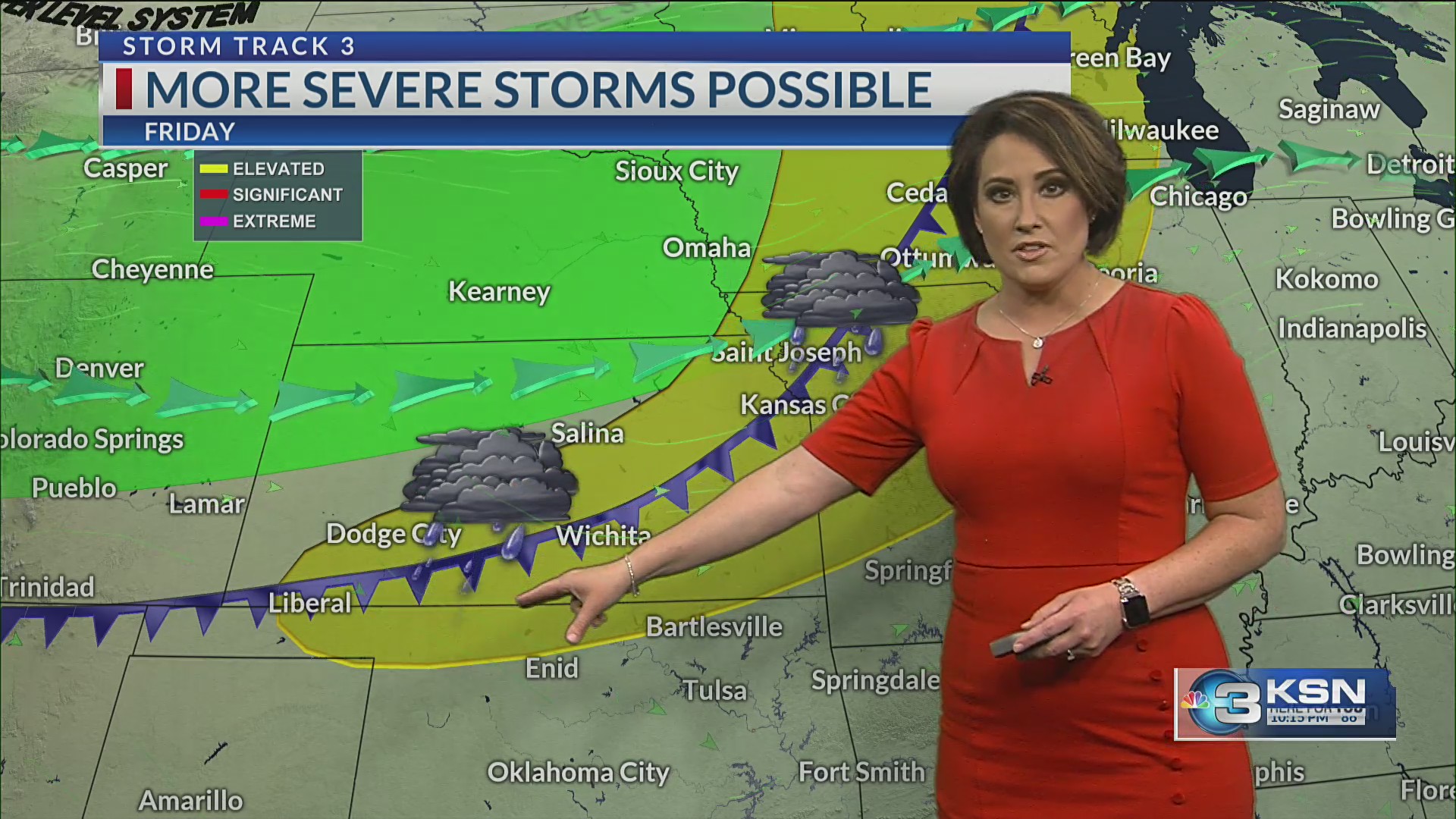 Thursday Overnight Weather Update – KSN-TV