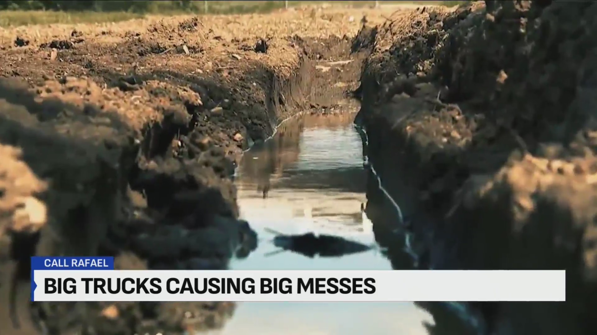 Call Rafael: Big trucks causing big mess in southwest side neighborhood ...