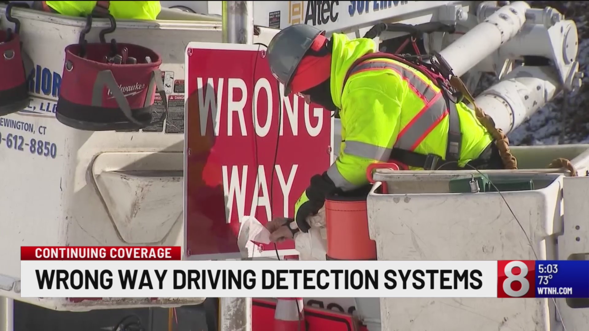 Connecticut Department of Transportation making progress on installing ...