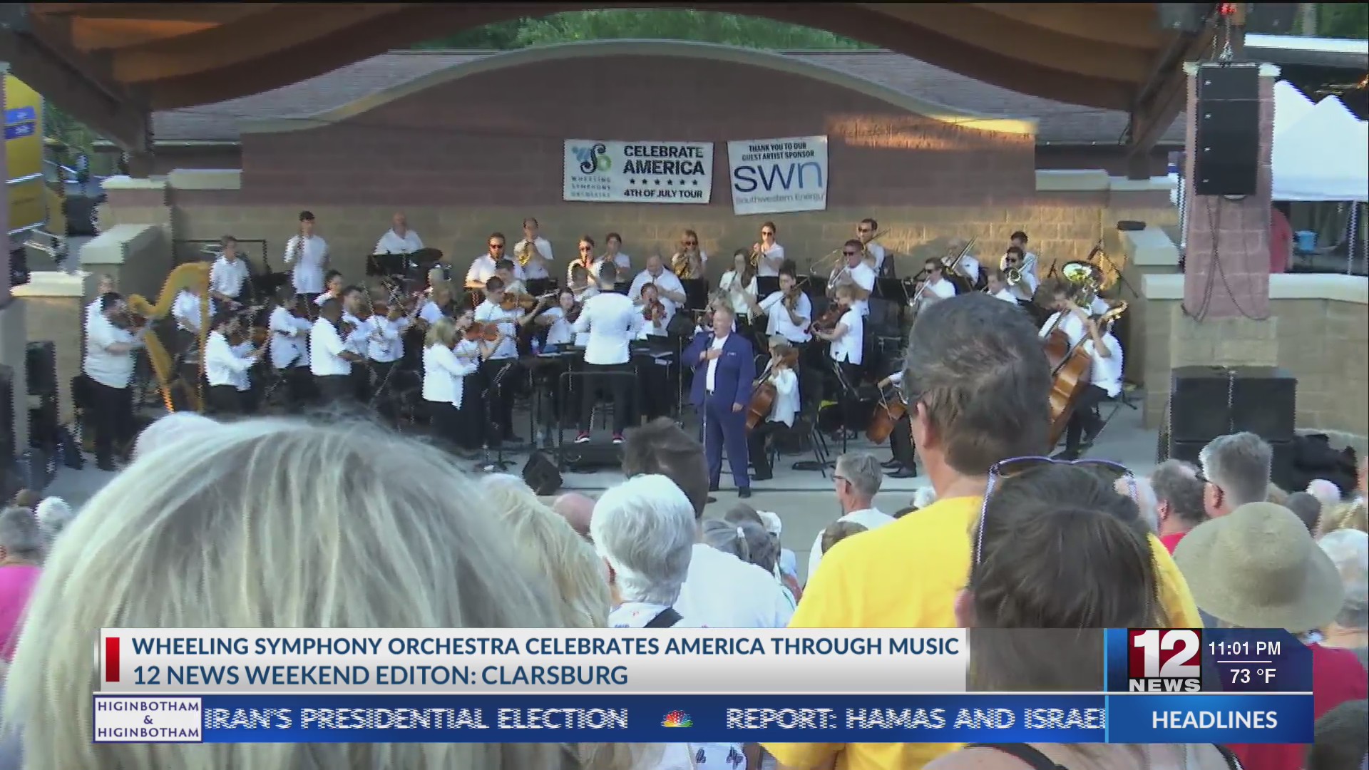 Wheeling Symphony Orchestra visits Clarksburg Amphitheater – WBOY.com