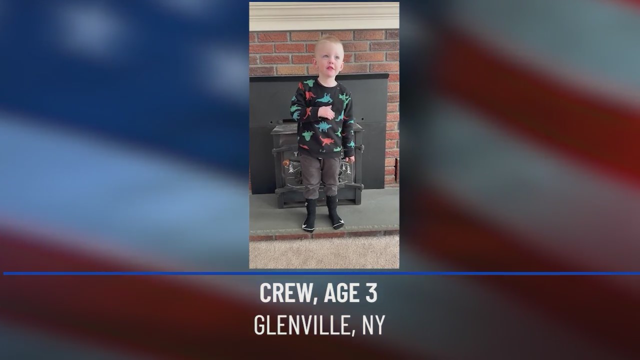 Crew gives us our daily Pledge of Allegiance! – NEWS10 ABC