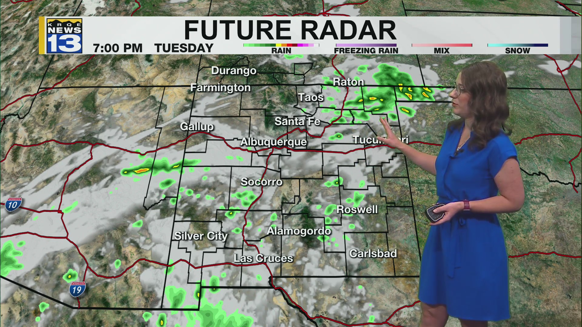 Temperatures continue to climb as rain decreases – KRQE NEWS 13 ...