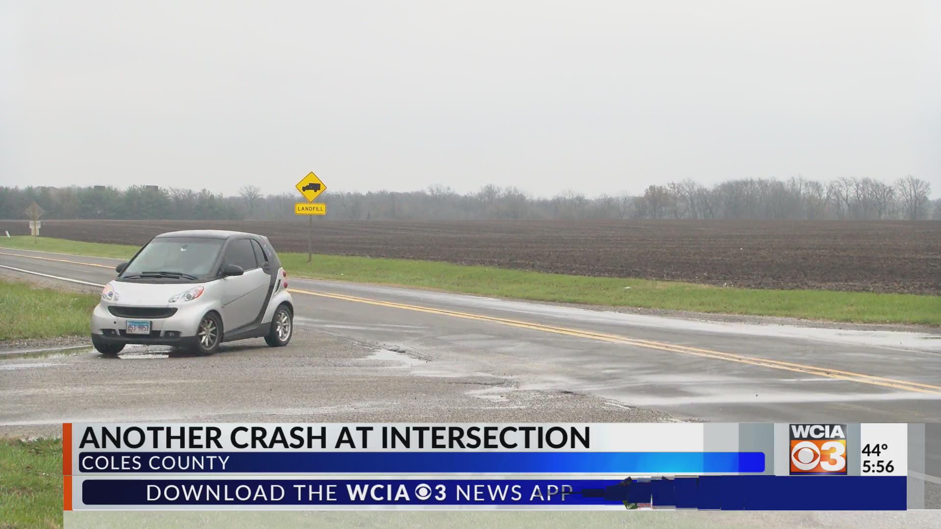 Coles Co. intersection records fourth crash in one month – WCIA.com