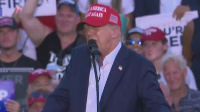 Donald Trump quiet on Biden, Democrats controversy | NewsNation Now ...