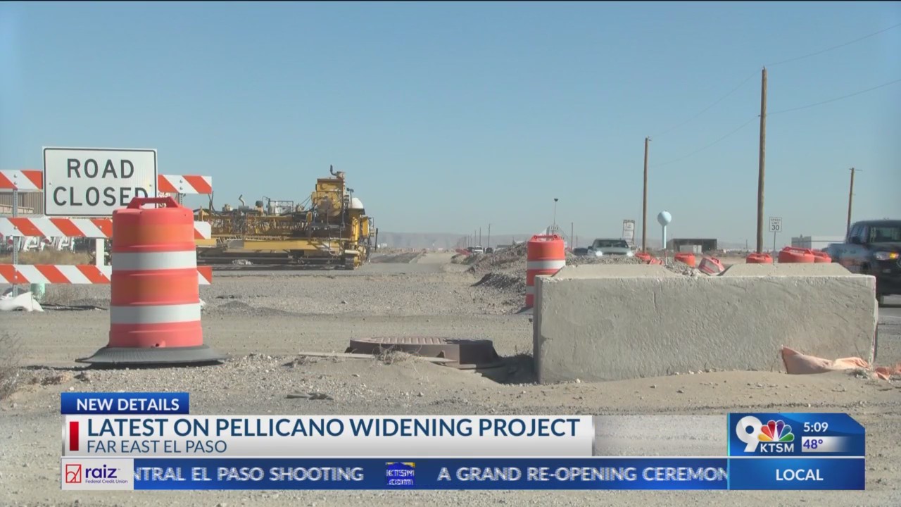 Pellicano widening project to possibly move forward – KTSM 9 News