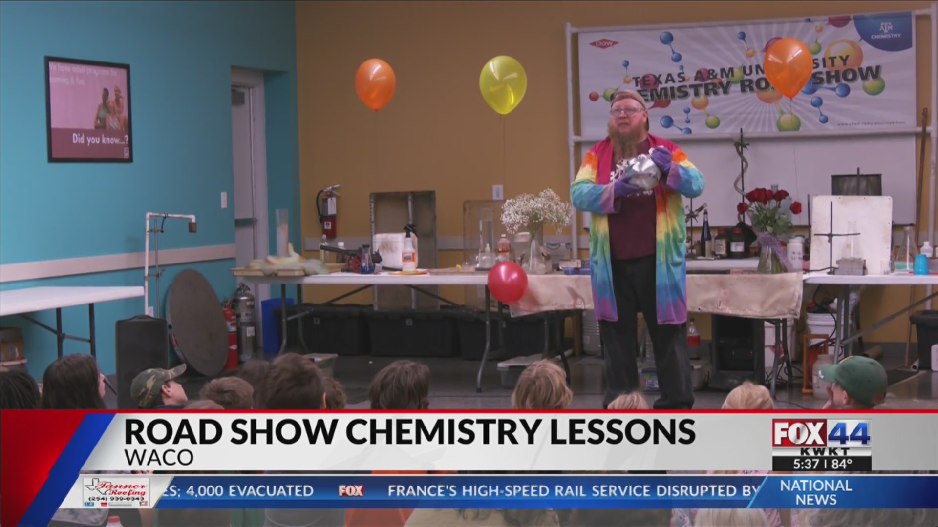 A&M Chemistry Road Show makes learning more fun with up close ...