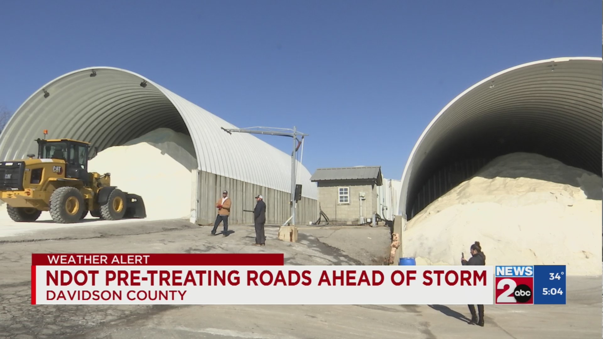 NDOT pre-treating roads ahead of winter storm – WKRN News 2