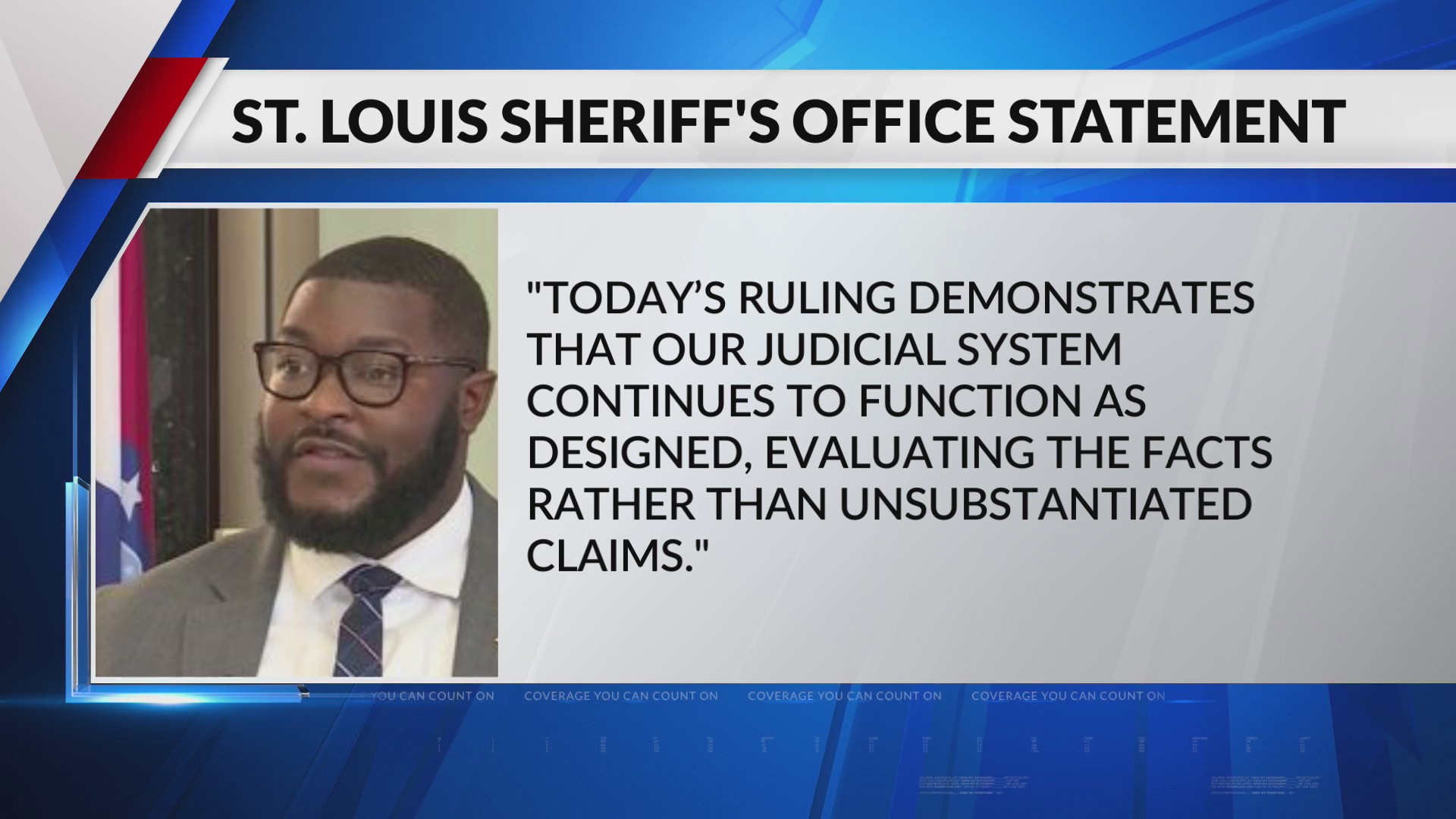 St. Louis Sheriff’s Office releases statement into judge’s rulling – FOX 2