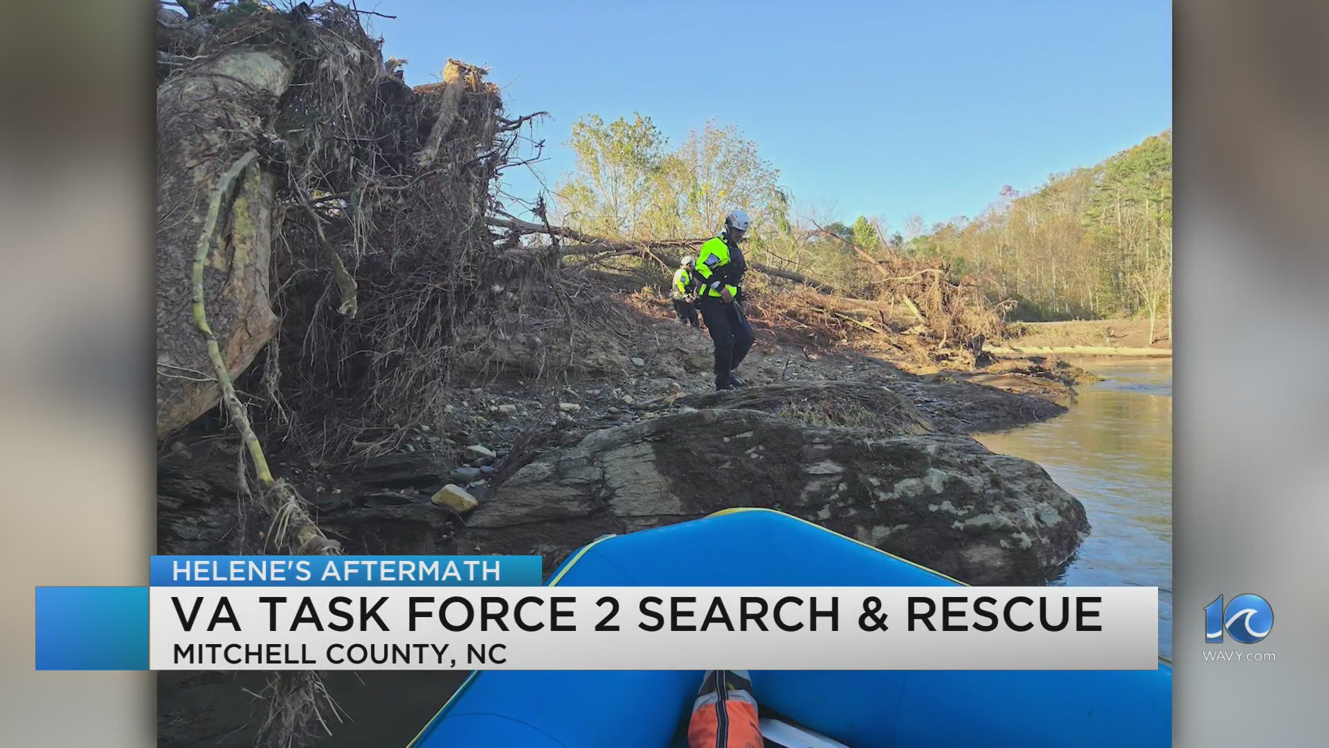 Virginia Task Force 2 continues rescue efforts in N.C. – WAVY.com