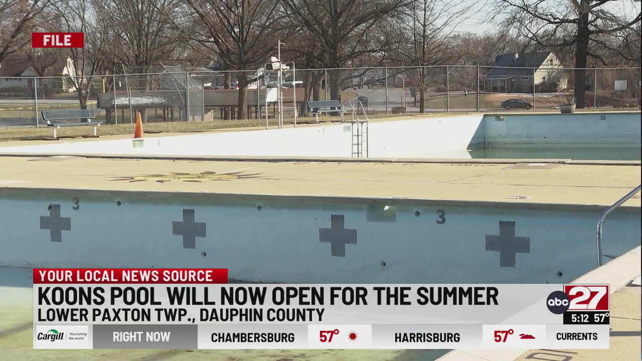 Koons Pool will now open for the summer – ABC27
