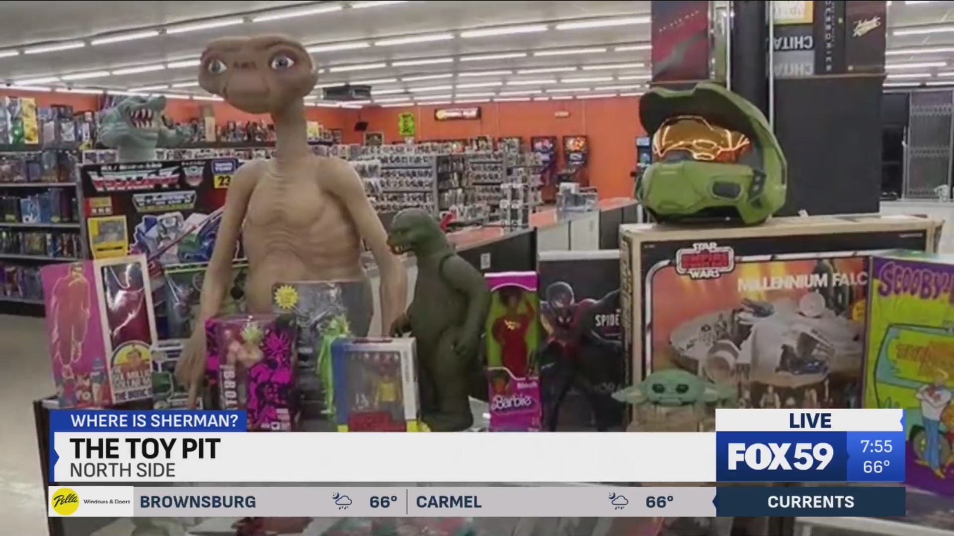 Where’s Sherman? The Toy Pit – Fox 59
