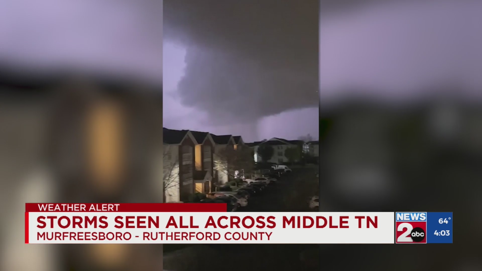 Tracking the path of storm damage across Middle TN – WKRN News 2