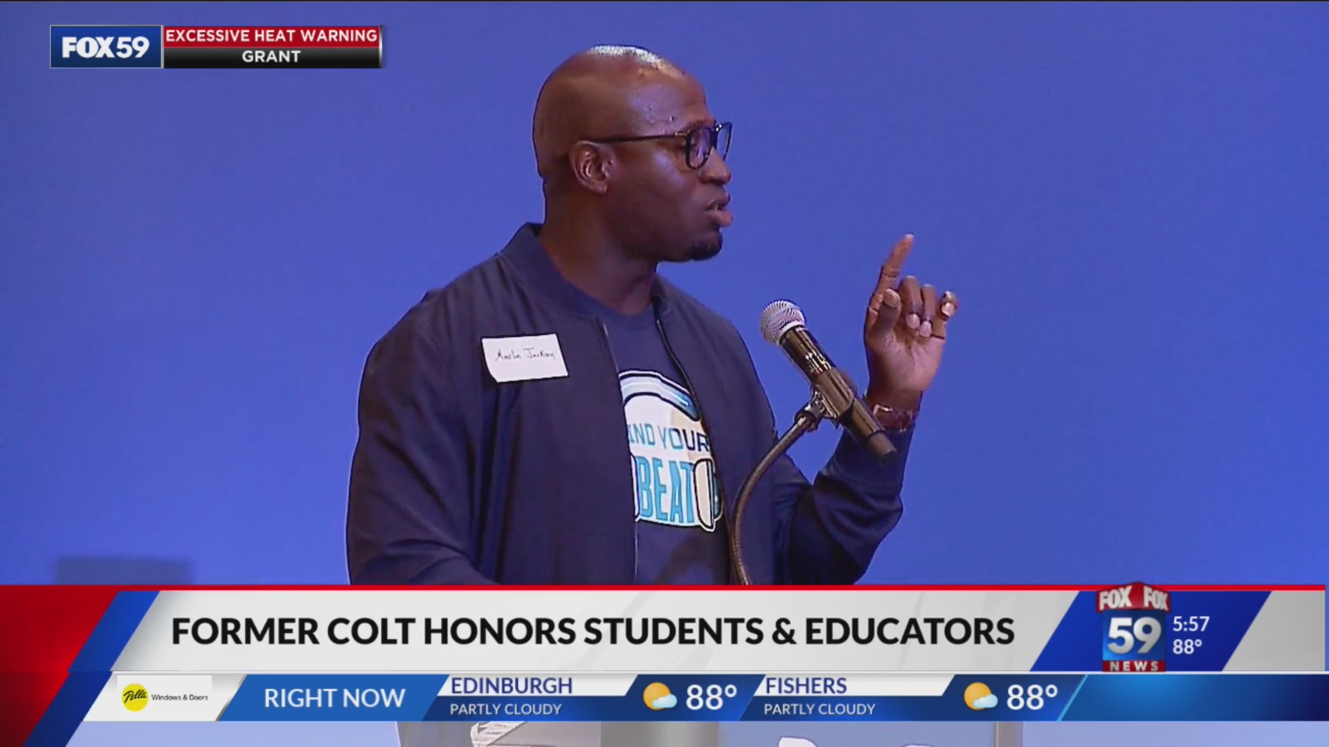 Marlin Jackson honors students and educators at Fight for Life ...