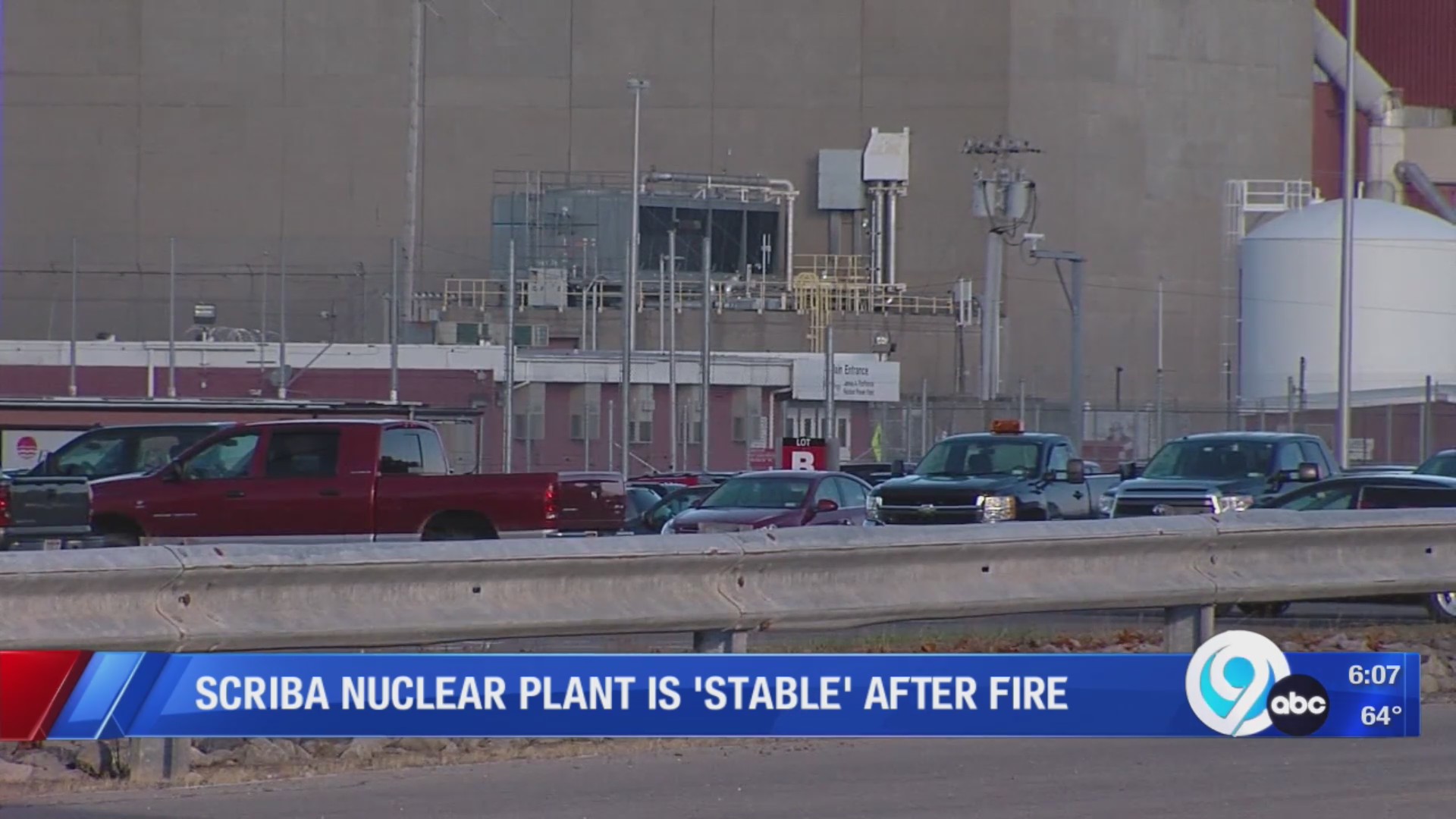 Scriba nuclear plant is “stable” after fire – WSYR