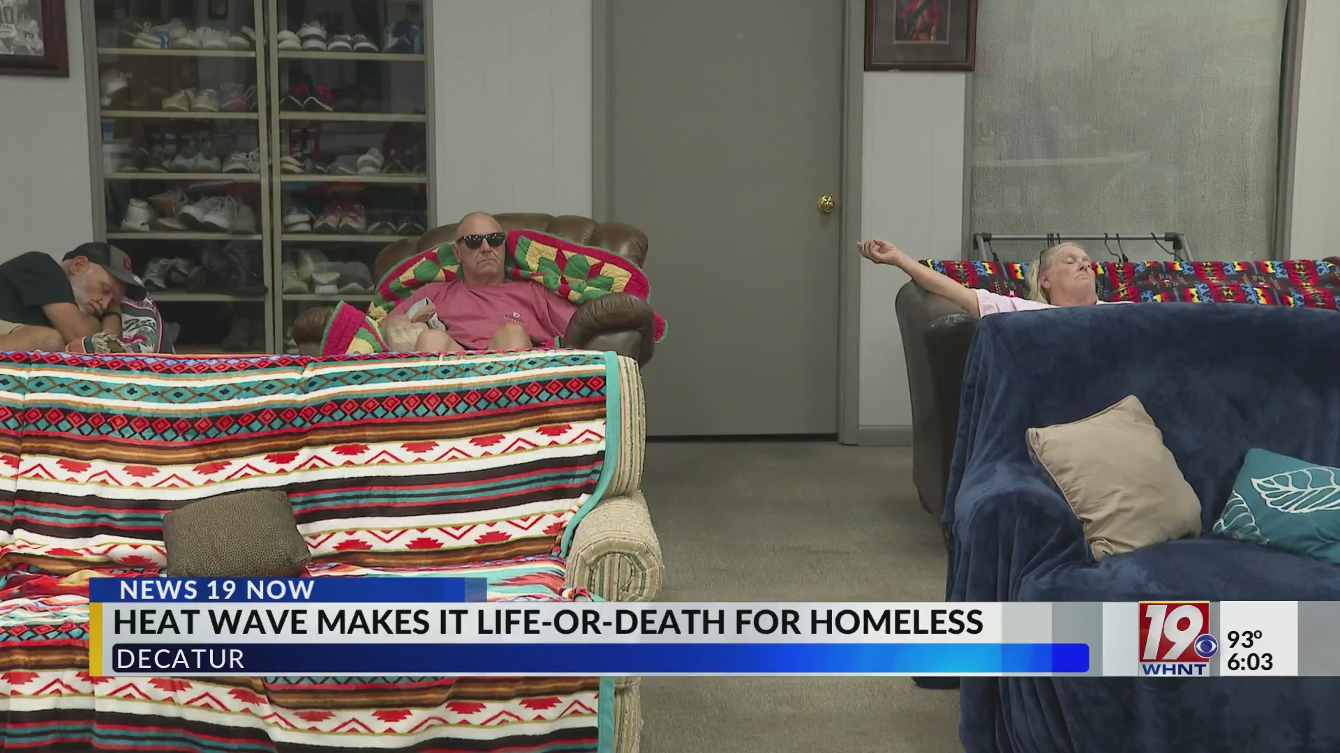 Heat Wave Makes it Life-or-Death for Homeless | July 17, 2025 | News 19 ...