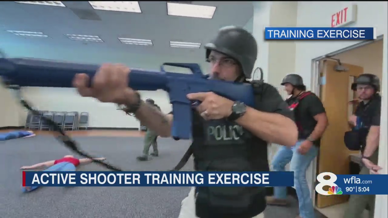 1st responders train side-by-side in active shooter drill – WFLA