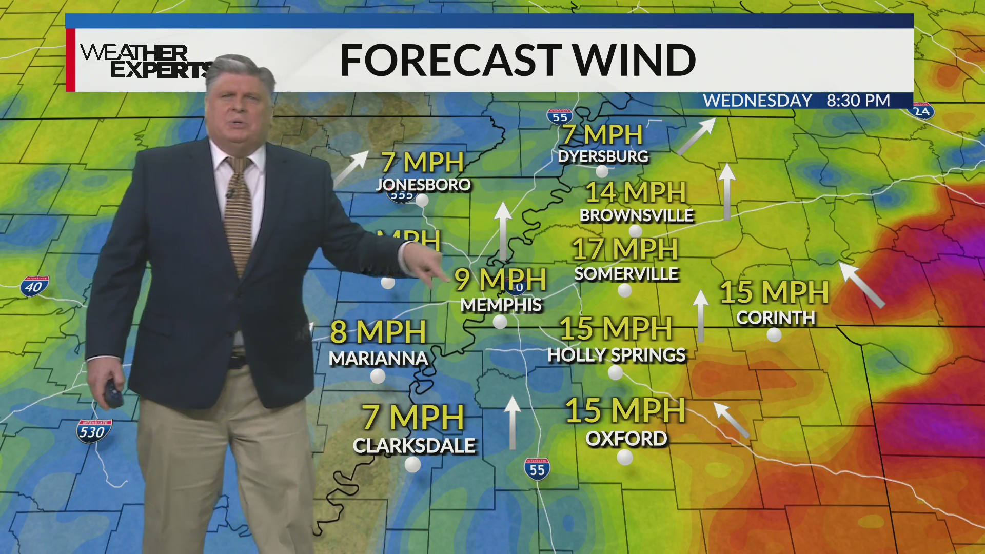 WREG Memphis Weather Tuesday morning Nov 12th – WREG.com