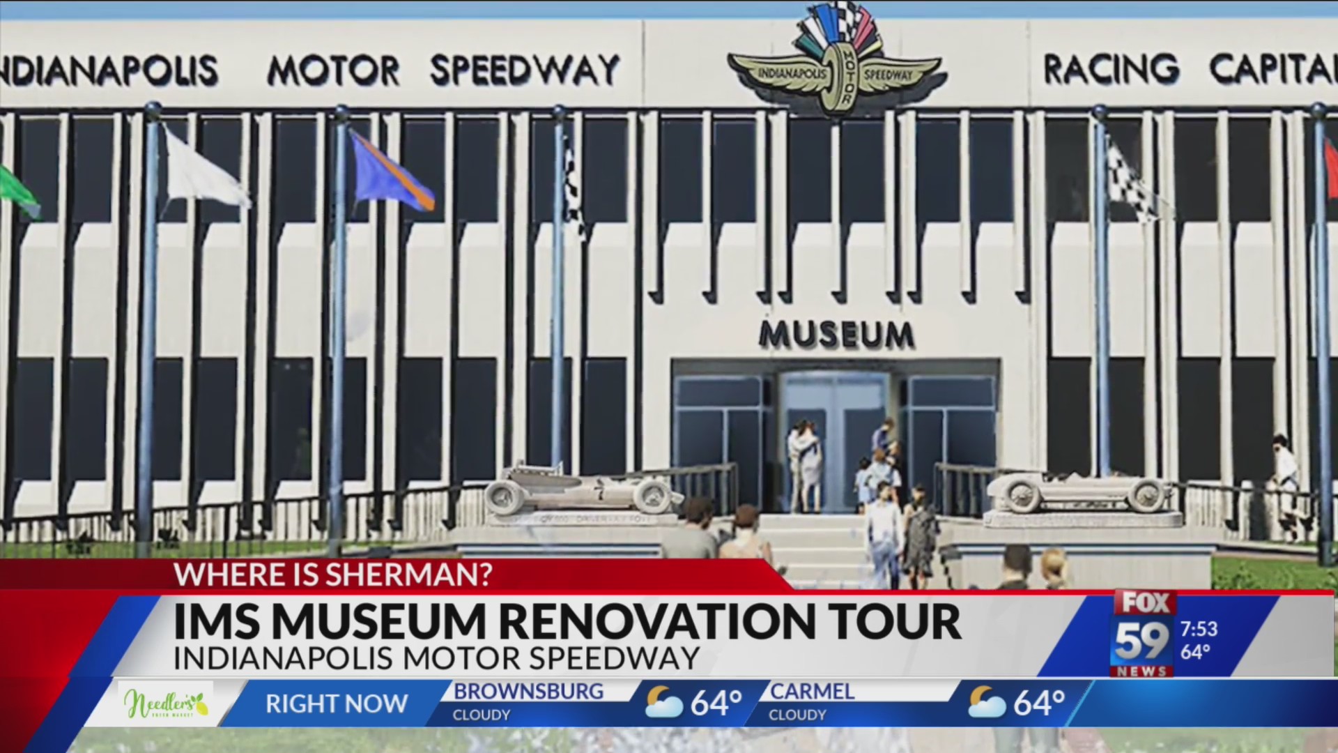 Where is Sherman? IMS Museum Renovation Tour at Indianapolis Motor ...