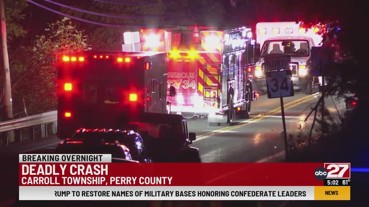 Deadly Perry County crash shuts down road – ABC27