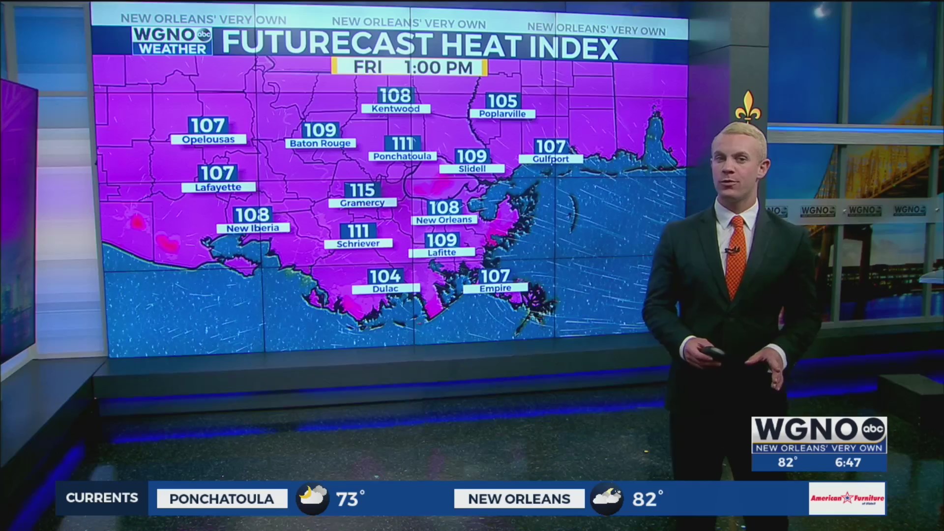 Daily afternoon storms possible in NOLA, lower humidity next week – WGNO