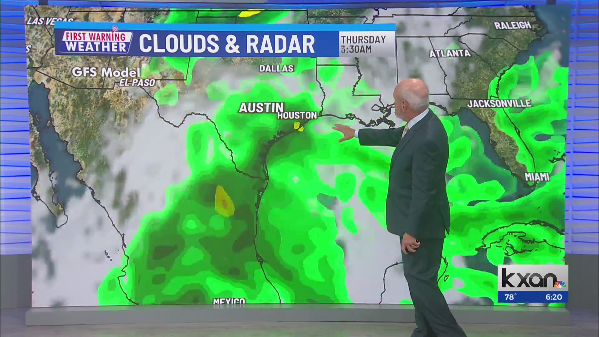 First Warning Weather with Jim Spencer – KXAN Austin