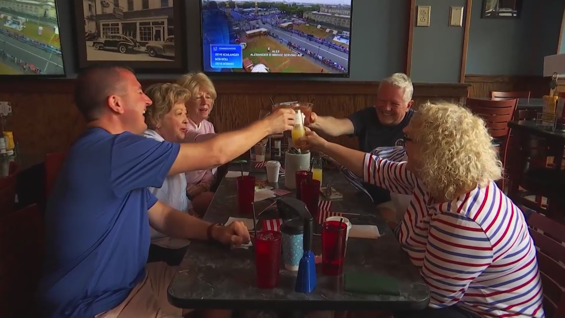 Olympic Cycling watch party held at Adelphia Sports Bar and Grille ...