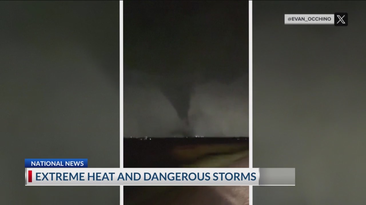 Storms damage homes in Oklahoma and Kansas, most power is restored in Houston – KTSM 9 News