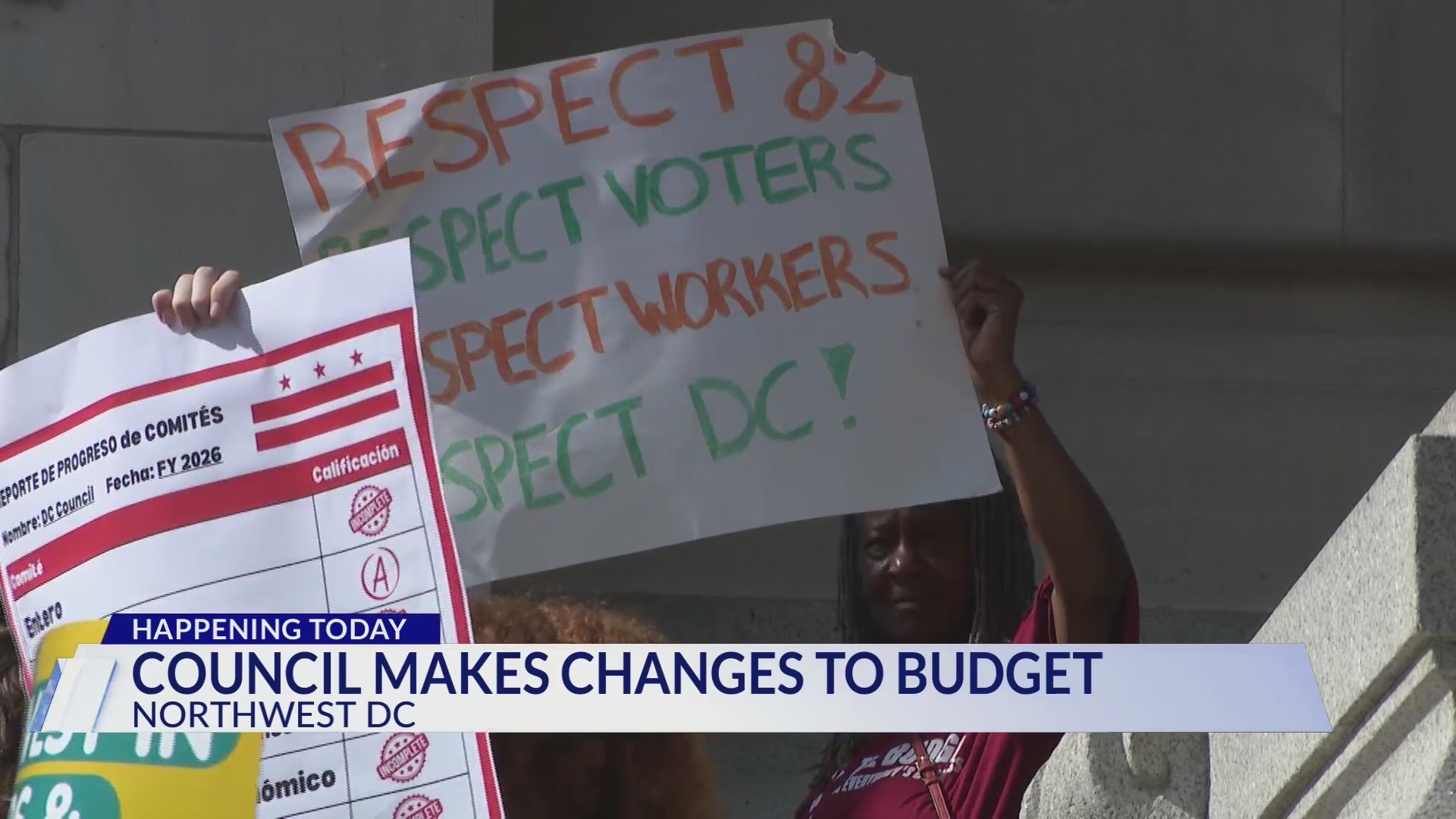 Advocates speak out against proposed DC budget ahead of council vote ...
