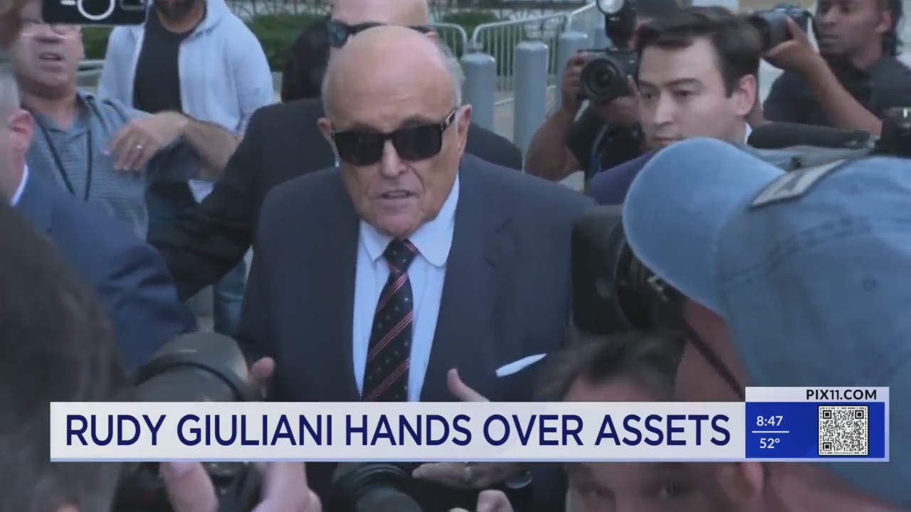 Rudy Giuliani turns over luxury watches, Mercedes in defamation case: lawyer – PIX11