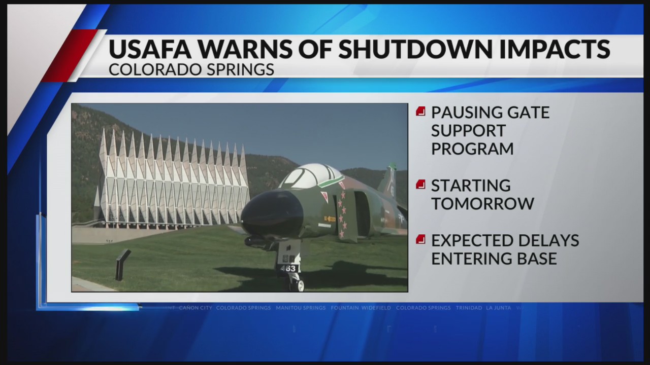 USAFA pausing gate support program, delays expected – FOX21 News Colorado