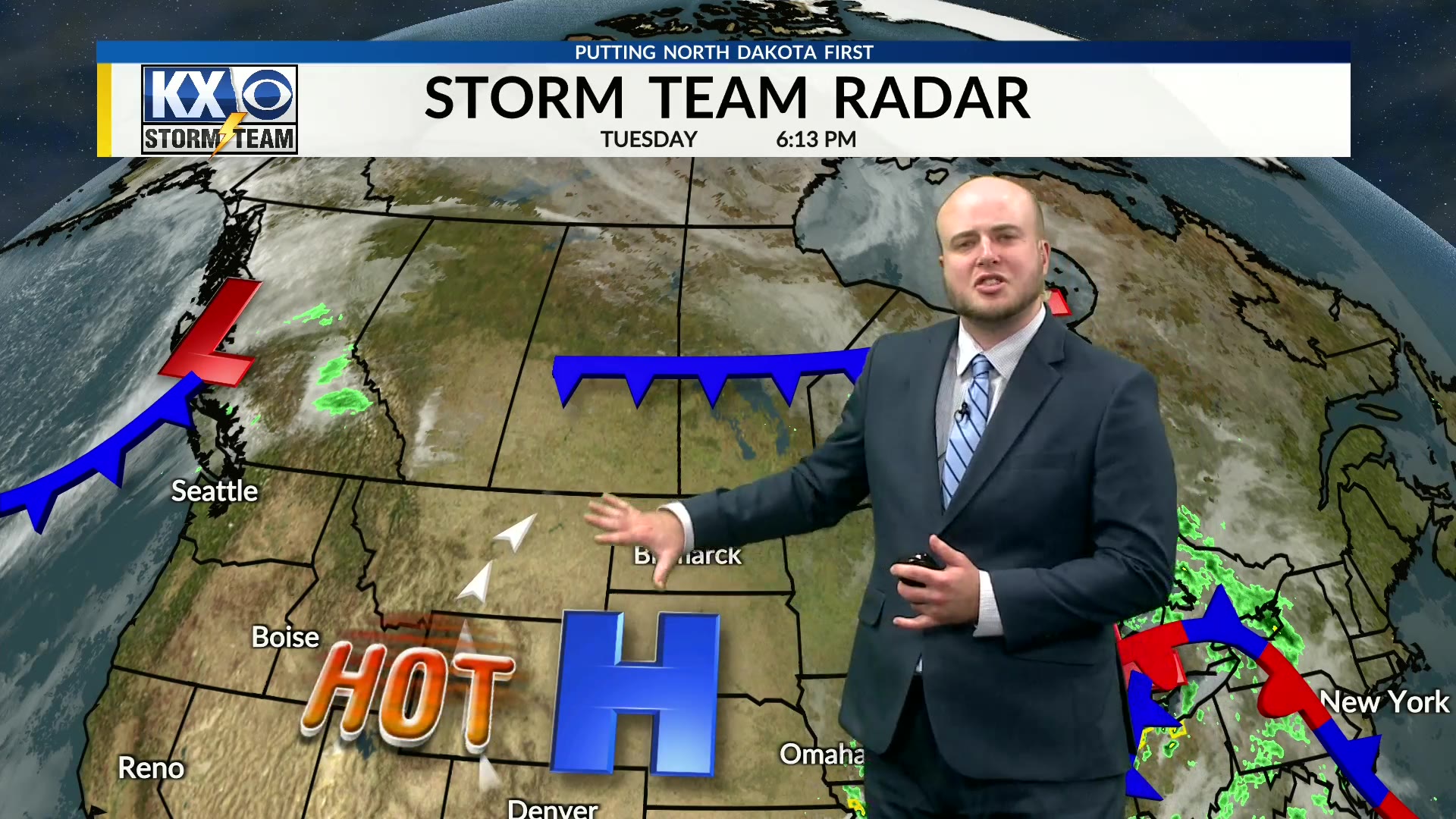 Chief Meteorologist Kenny Miller’s Full 6 PM Forecast 9/24 – KX NEWS