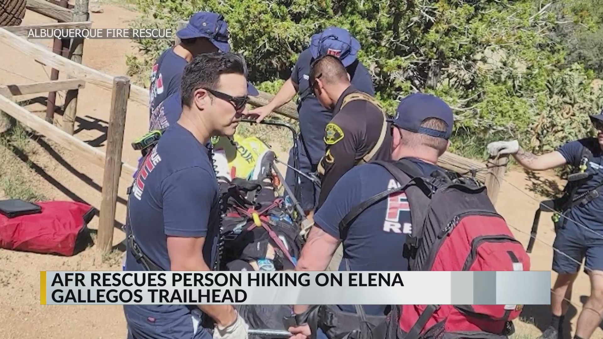 AFR rescues hiker on Elena Gallegos trail – KRQE NEWS 13 – Breaking ...