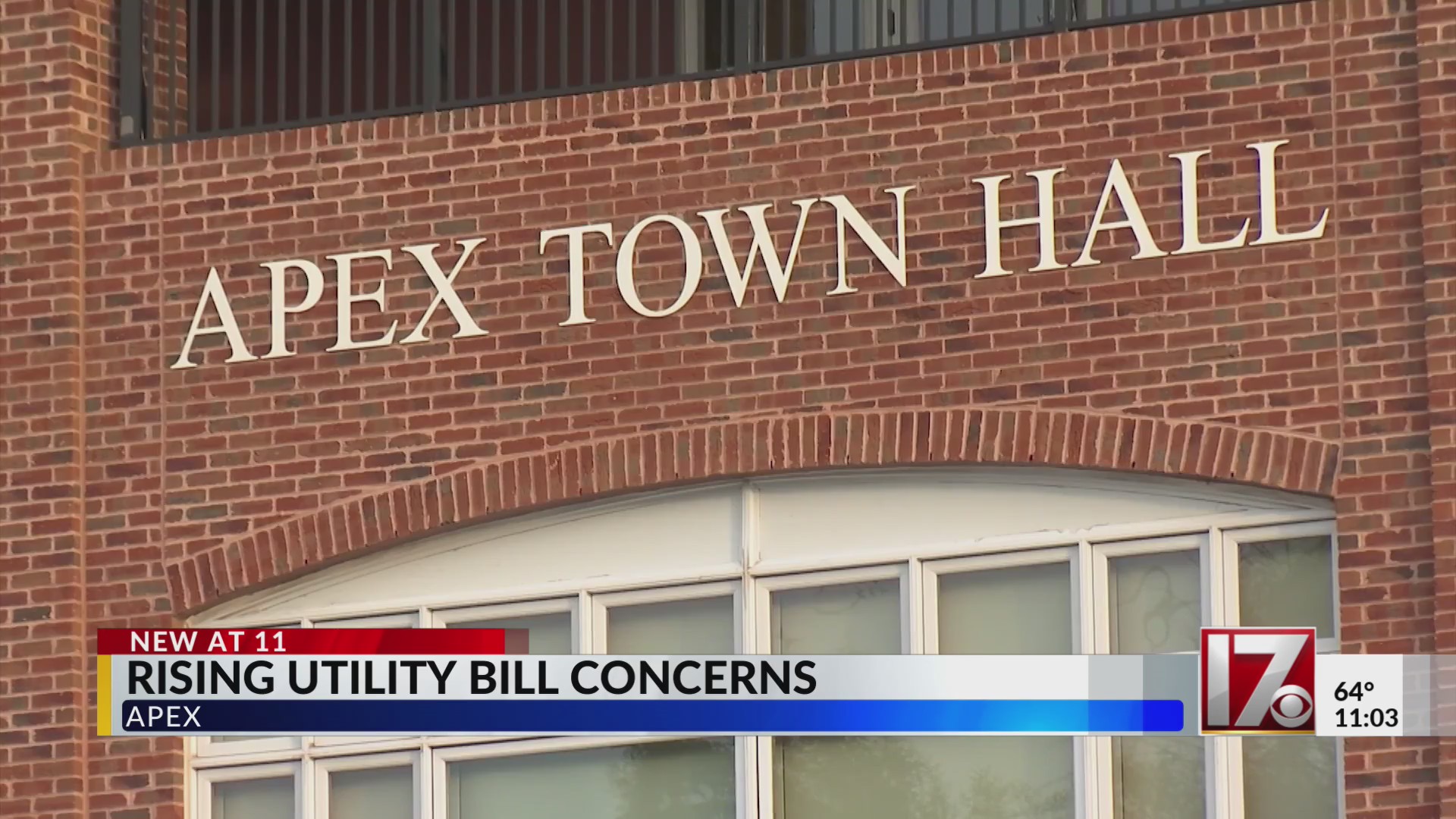 Concerns over rising utility bills in Apex continue – CBS17.com