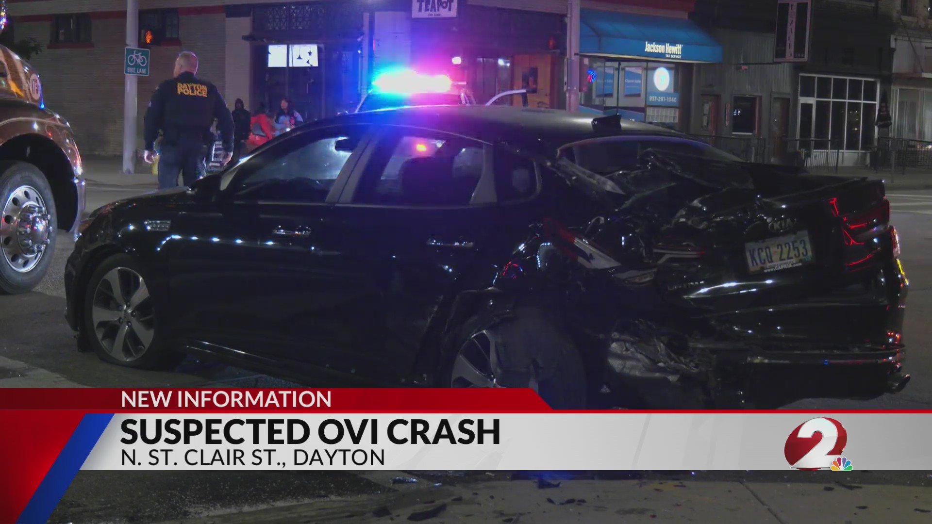 Suspected OVI crash near NATO security zone downtown – WDTN.com
