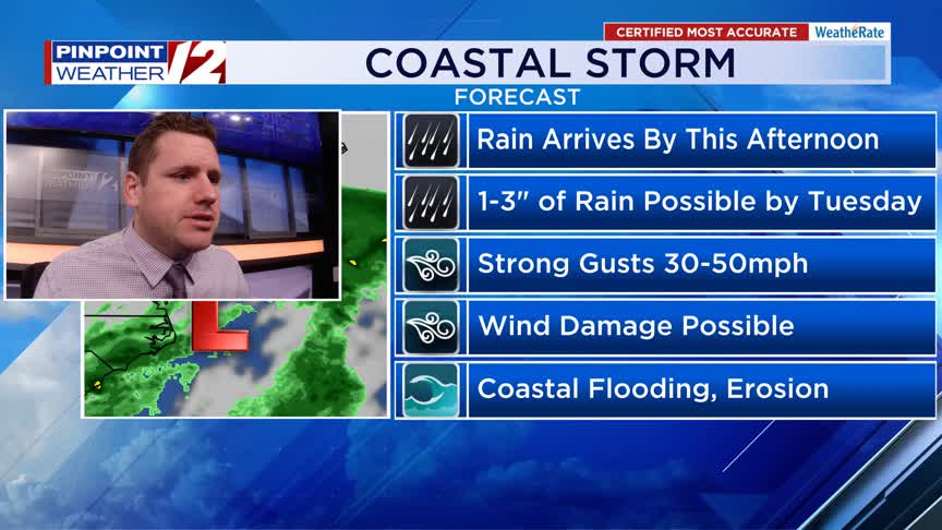 WPRI 12 Weather Now 10/12/25: Rain and Wind Arrives Later Today – WPRI.com