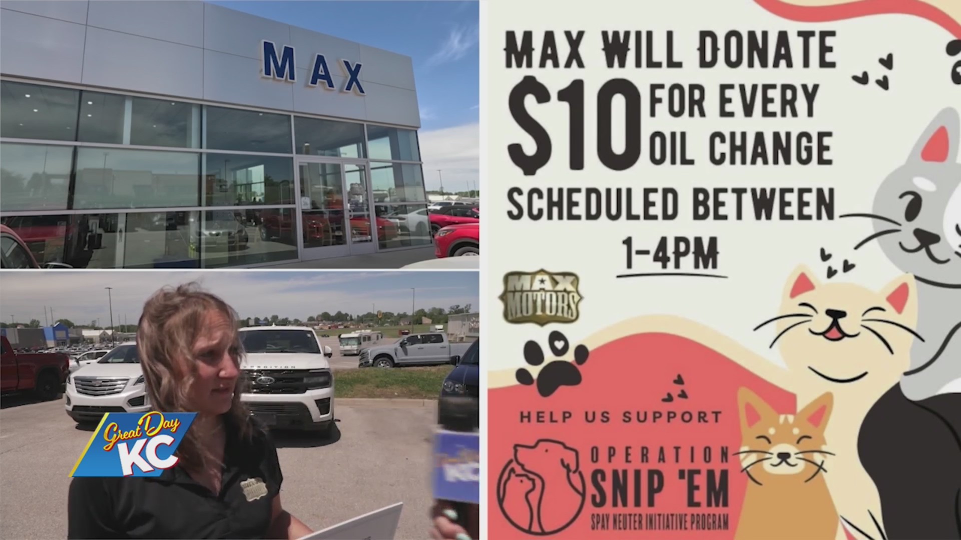 Max Motors Is Revving Up Support for Operation Snip ‘Em – FOX 4 Kansas City WDAF-TV | News ...
