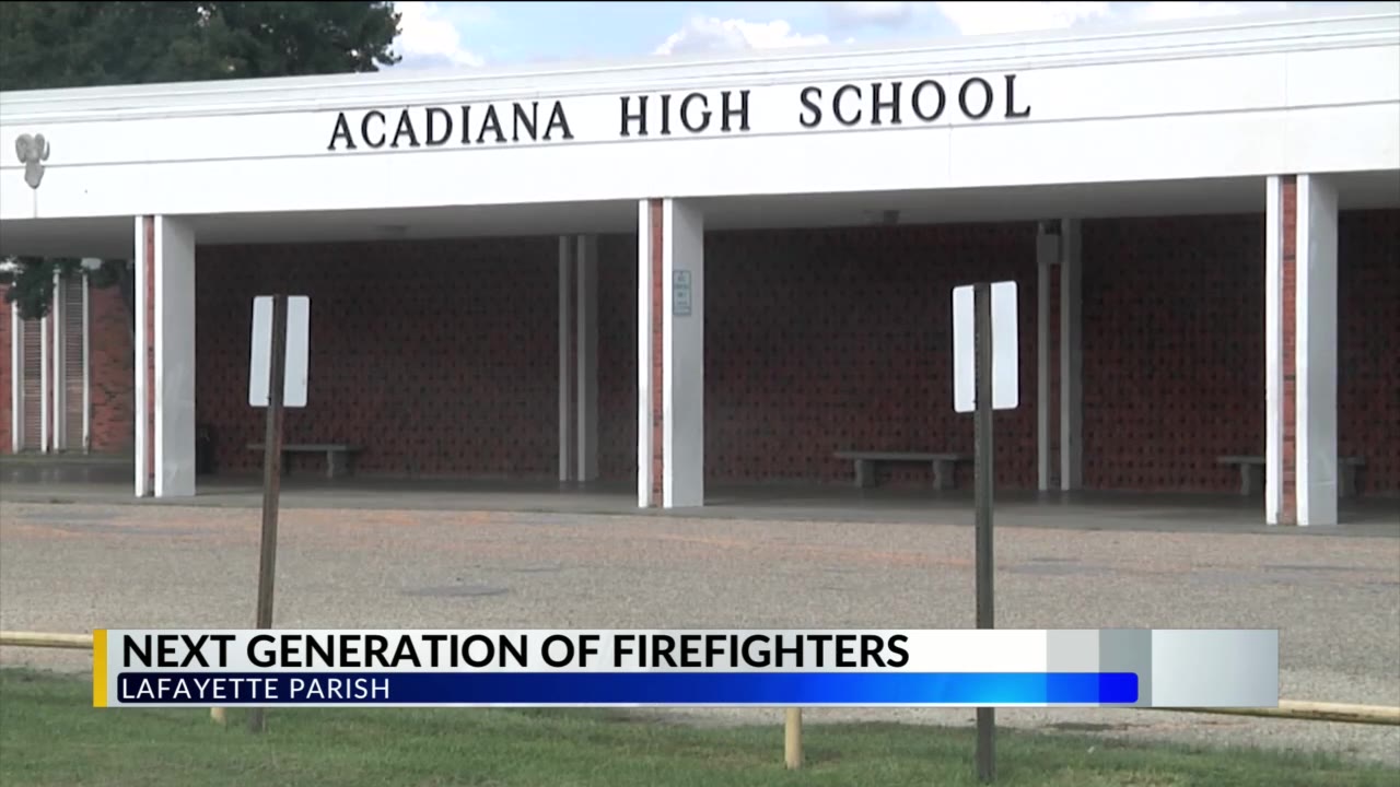 Firefighting program offered to students at Acadiana High School – KLFY.com