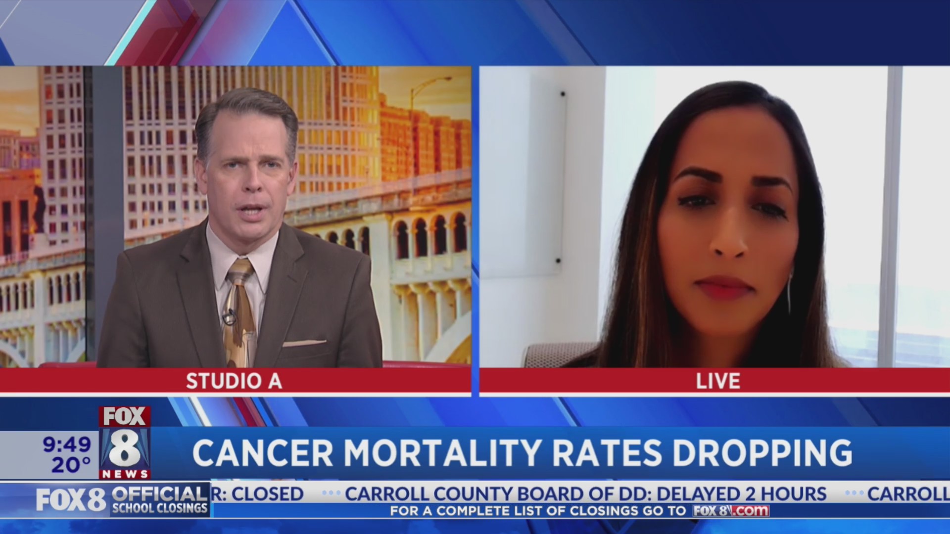 Cancer death rates are dropping – Cleveland Clinic Dr. explains why ...
