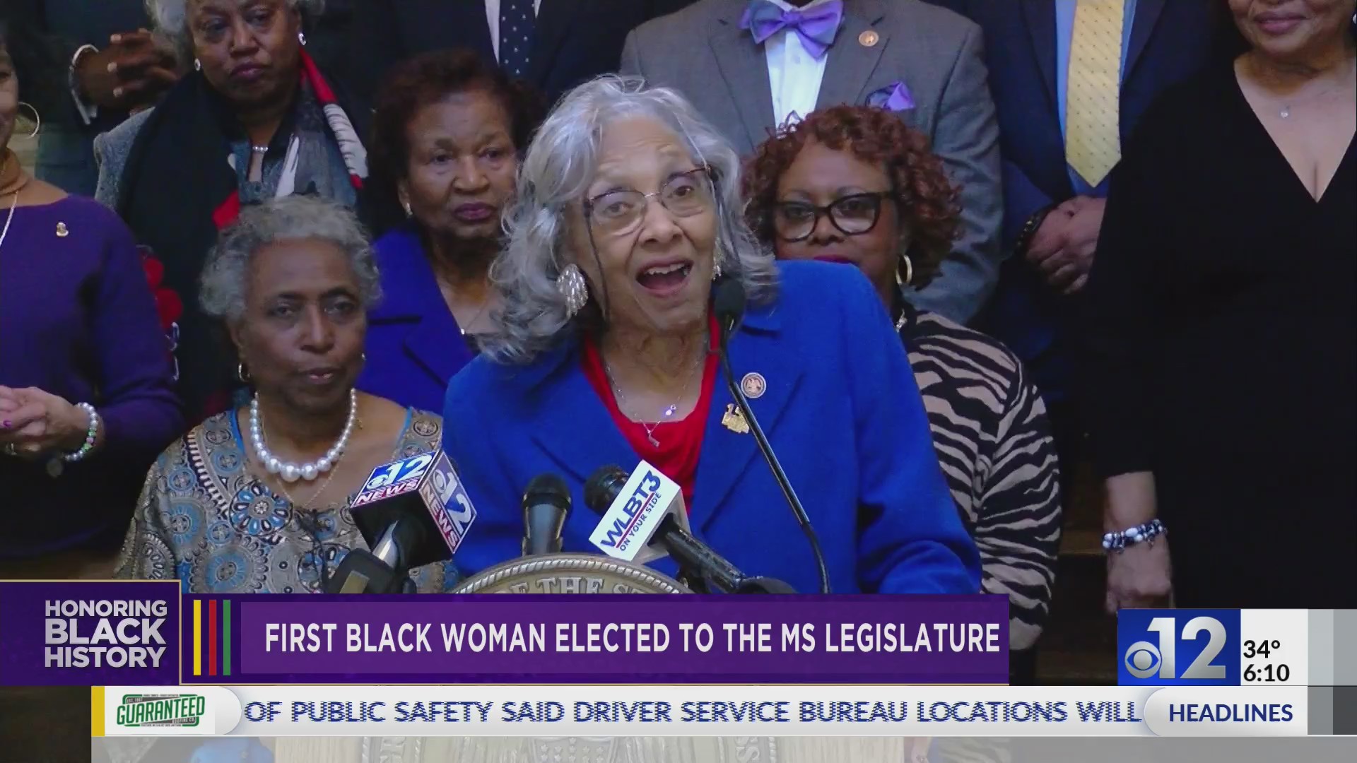 The first Black woman elected to the Mississippi Legislature – WJTV
