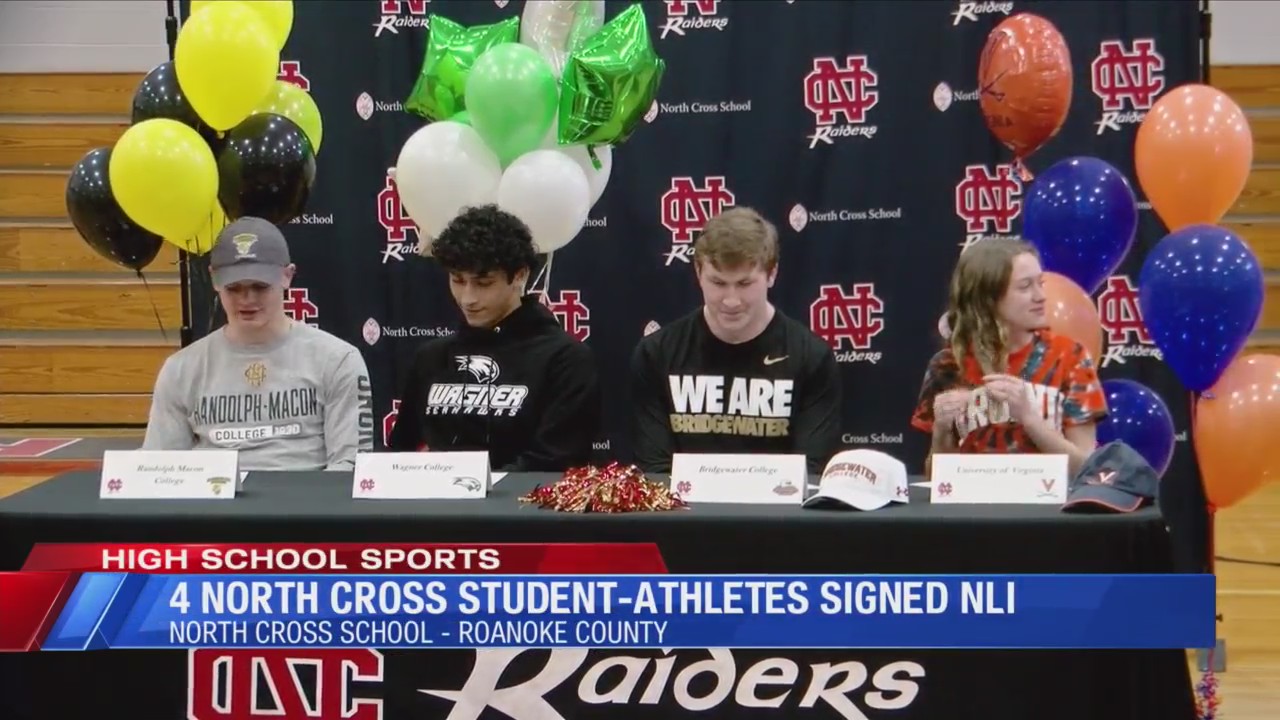 Four North Cross Student-Athletes Signed NLI – WFXRtv