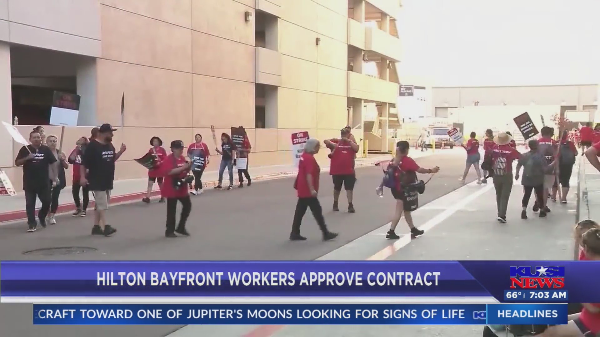 Hilton Bayfront workers approve contract – FOX 5 San Diego & KUSI News