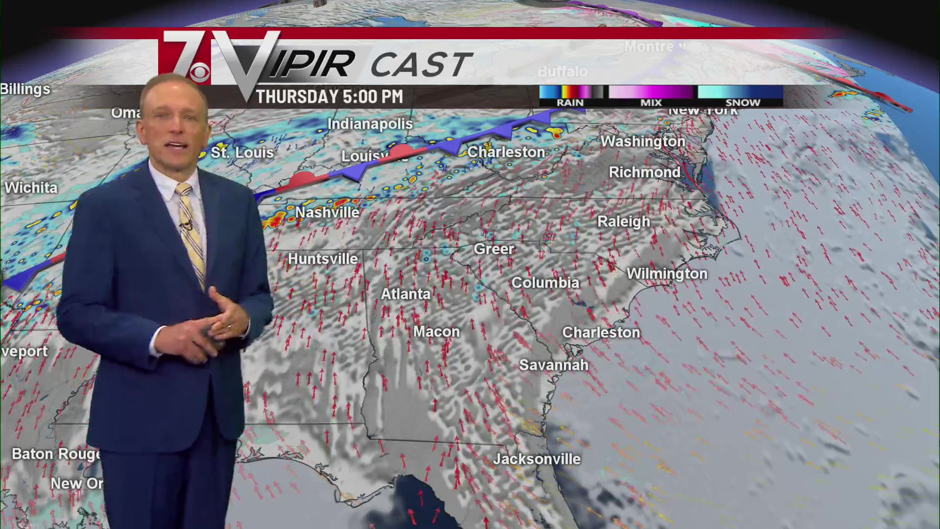 7Weather Thursday AM Forecast – WSPA 7NEWS