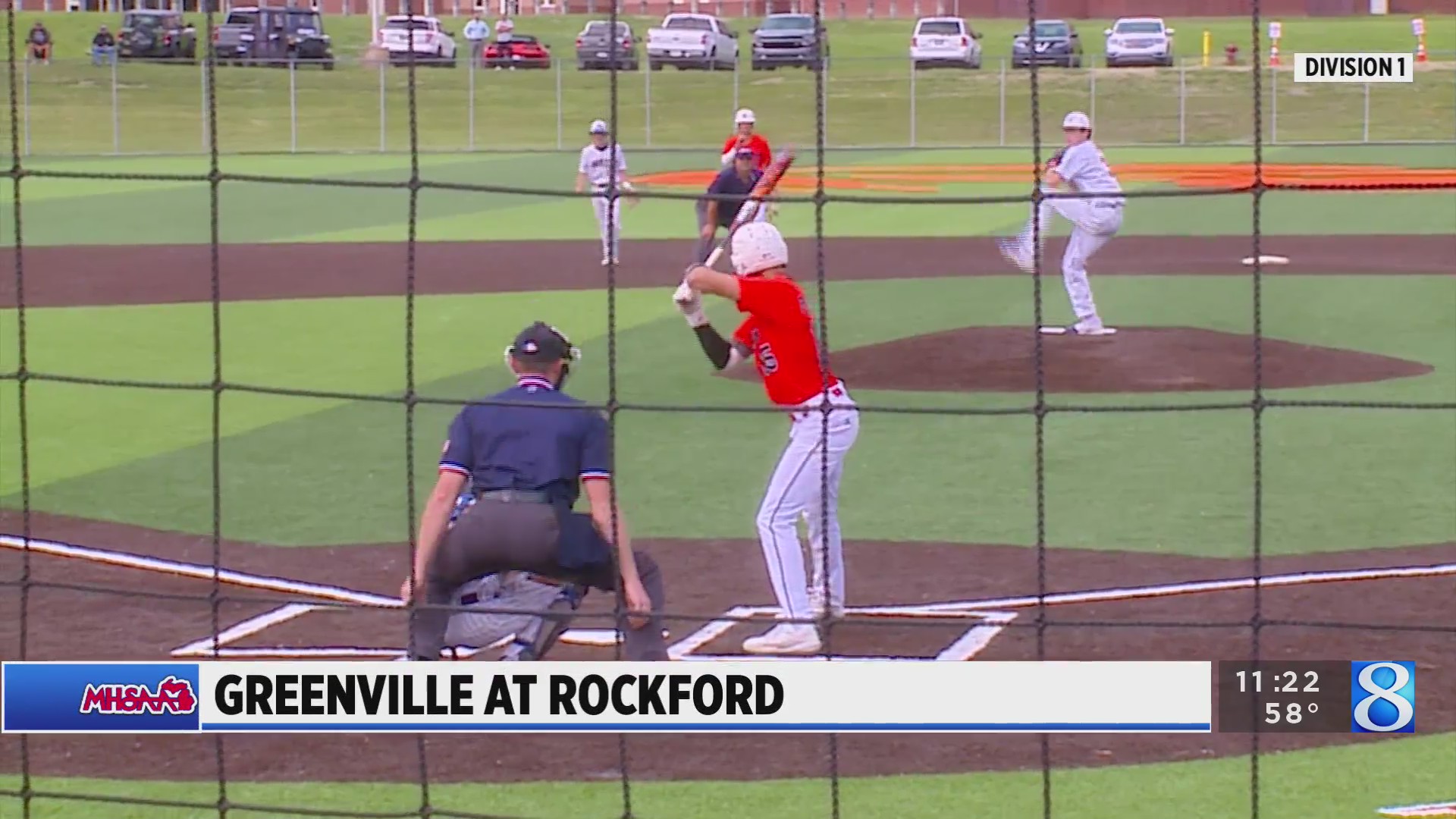 Greenville at Rockford baseball, May 28, 2024 – KHON2