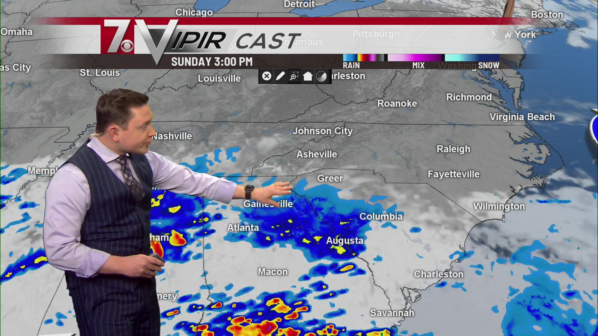 Sunday Forecast – WSPA 7NEWS