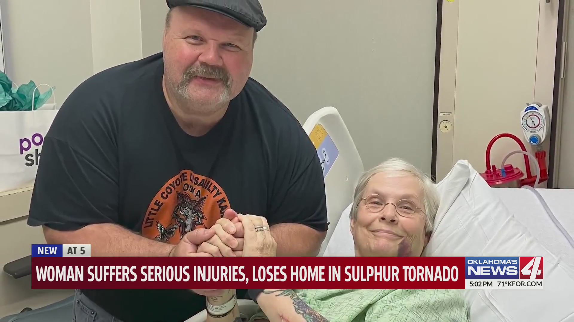 Woman suffers serious injuries, loses home in sulphur tornado – KFOR ...