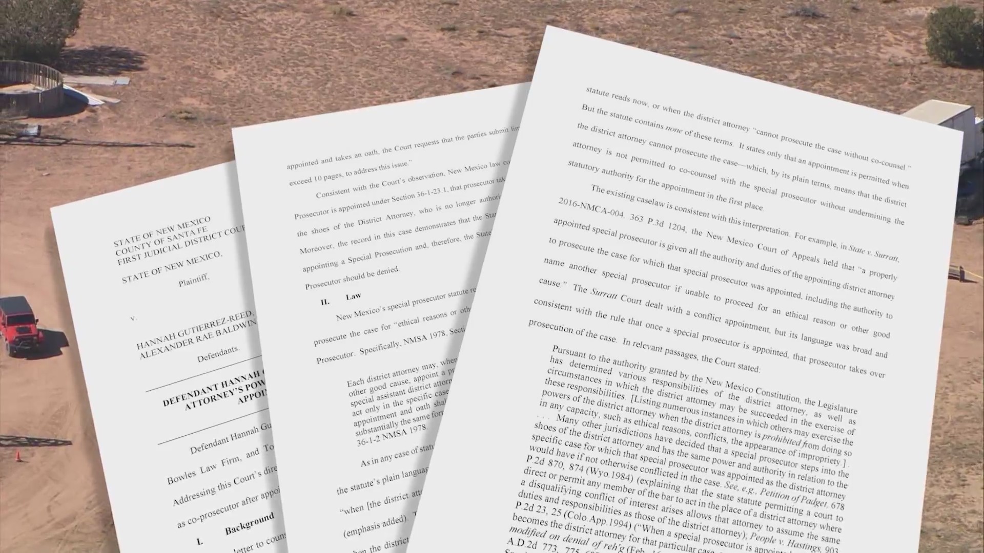 Rust set shooting case special prosecutor selection hearing happening ...