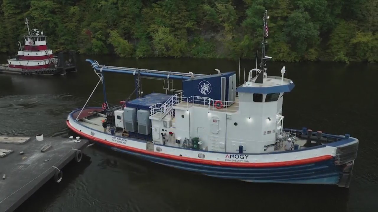 Tugboat powered by ammonia sails for first time – NEWS10 ABC