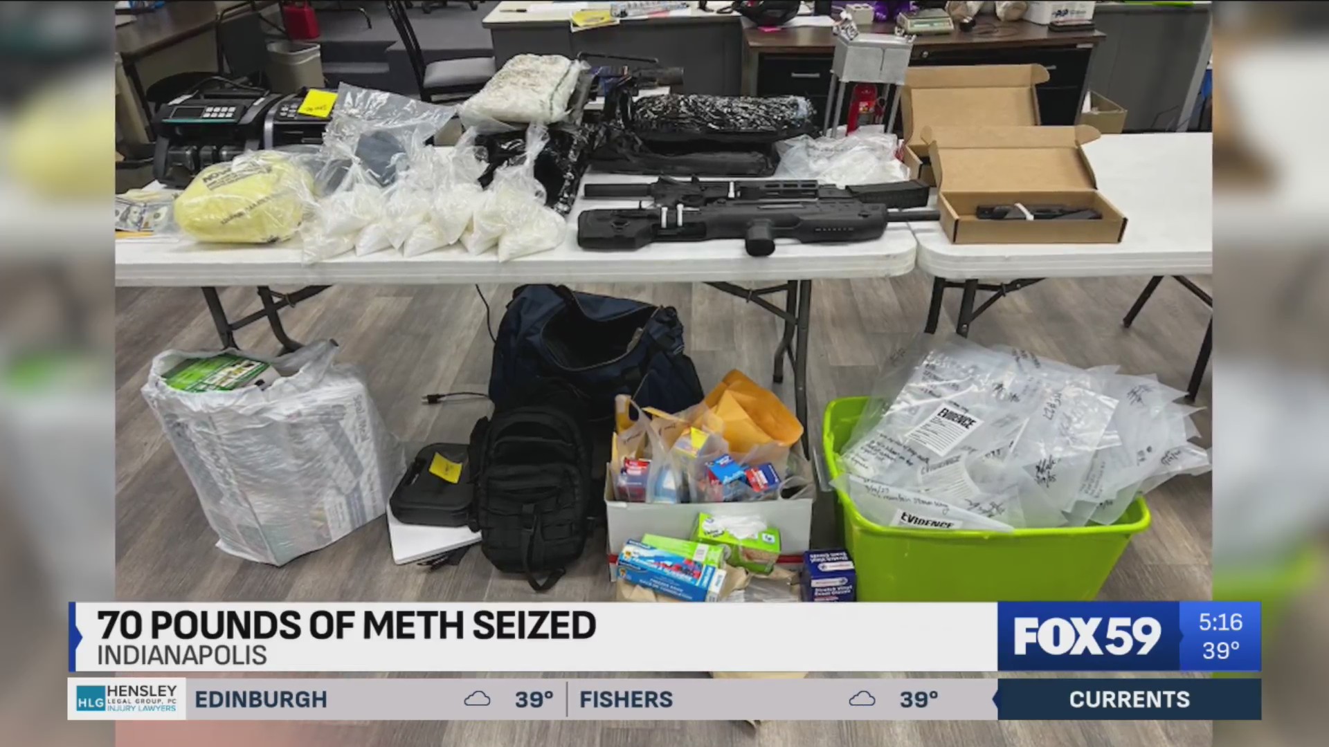 IMPD seizes more than 71 pounds of meth during searches of 2 homes – Fox 59